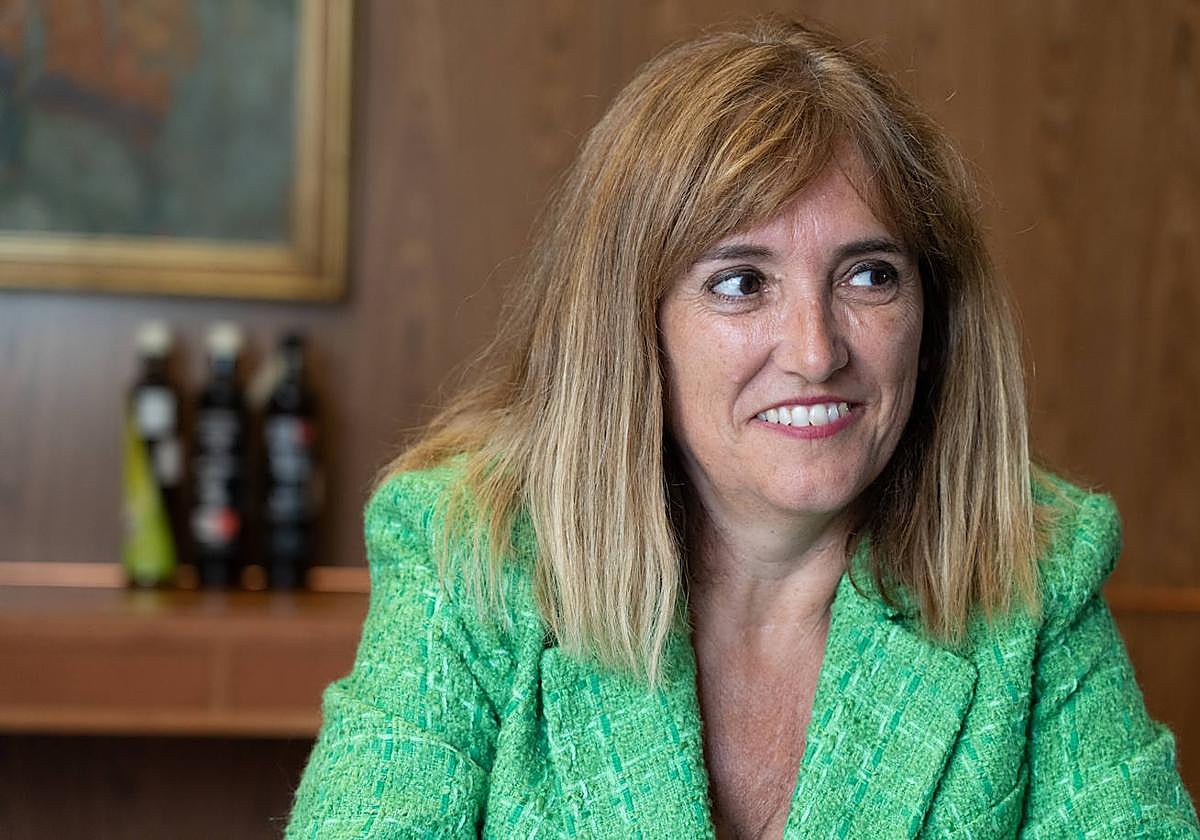 Amaia Barredo: «No entiendo eso de 'estoy a favor de las renovables, pero no aquí'» | El Correo